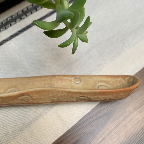 Dining | Artisan Made Pottery Olive Boat | Poshmark